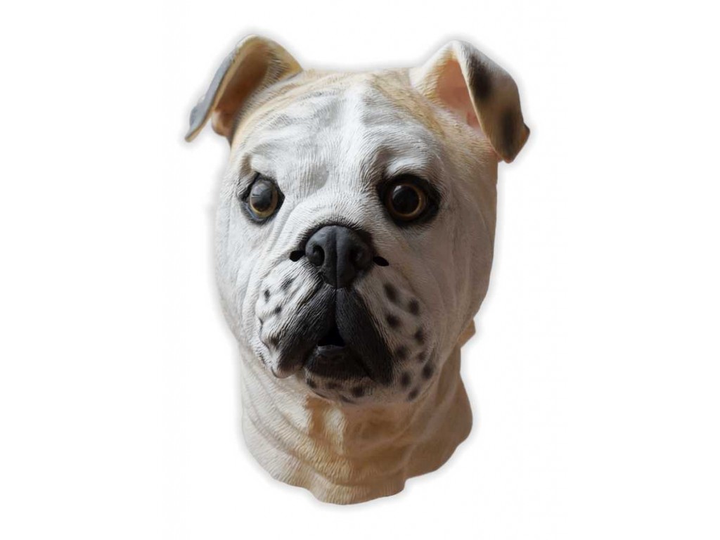 Bulldog Latex Mask
